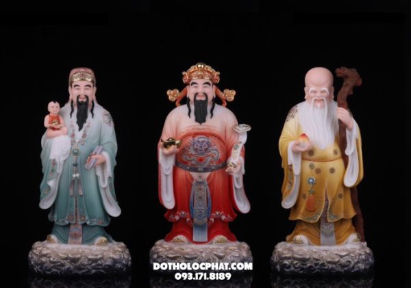 5+ Tượng Tam Đa Phúc Lộc Thọ đẹp nhất và cách đặt chuẩn phong thủ