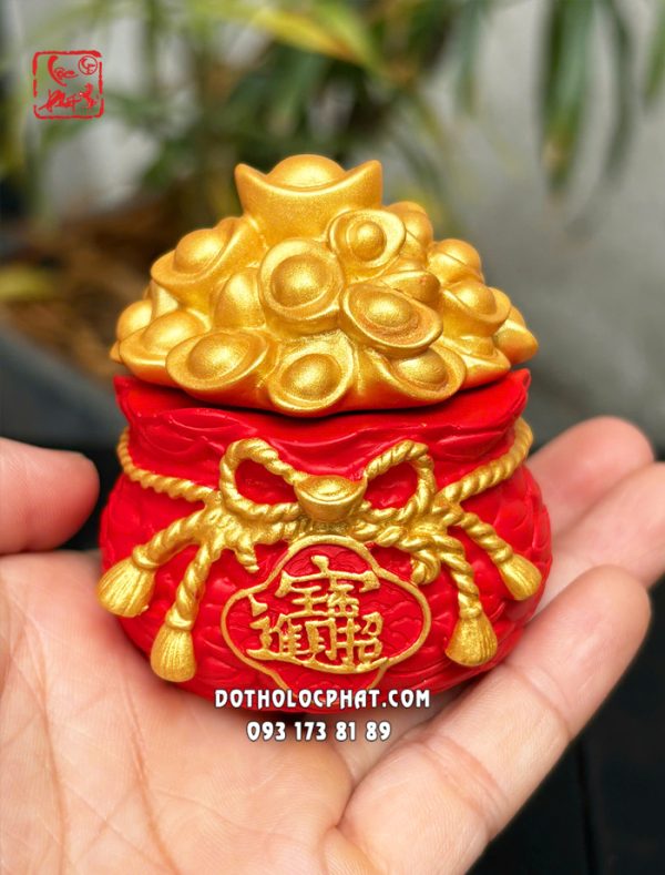 Túi Vàng Tài Lộc Đỏ Chiêu Tài May Mắn TVTL-001 - LỘC PHÁT - Cửa Hàng ...